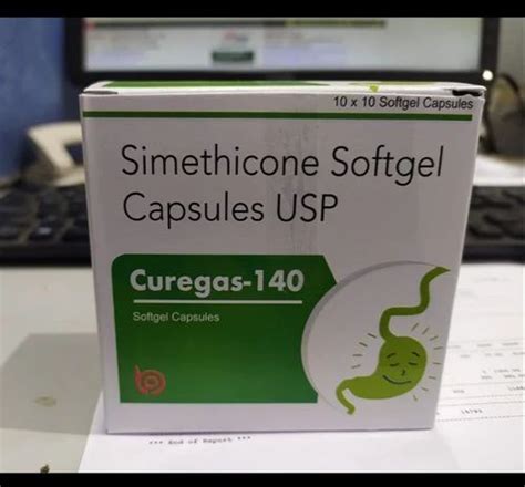 Simethicone Soft Gelatin Capsules Curegas Cap At ₹ 57 Stripe Soft Gel Capsule In Patiala