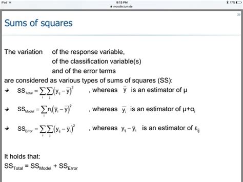 Evaluating And Testing The Linear Model Flashcards Quizlet