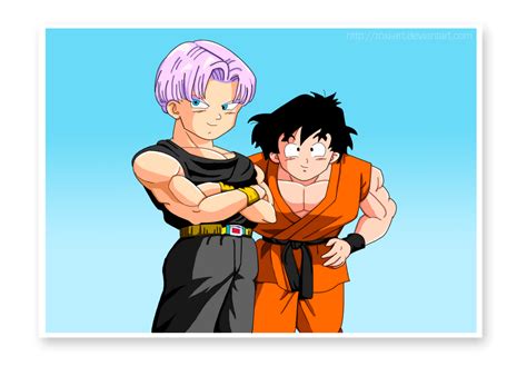 Trunks Briefs And Son Goten By Roxi Art On Deviantart