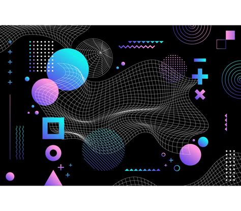 Geometric Elements Collection Banner Template
