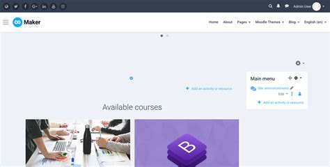How To Addremove Moodle Blocks On Your Frontpage Elearning Themes