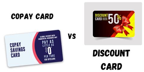 Copay Card Vs Discount Card What S The Difference