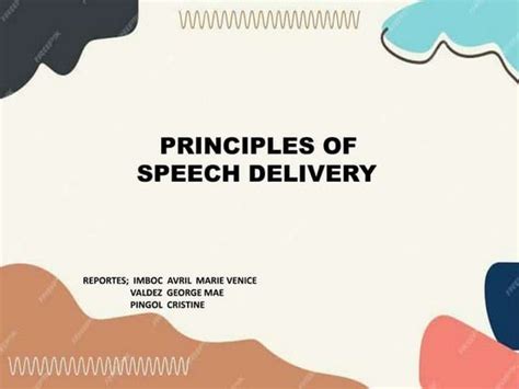 7 Speech Delivery Pptx