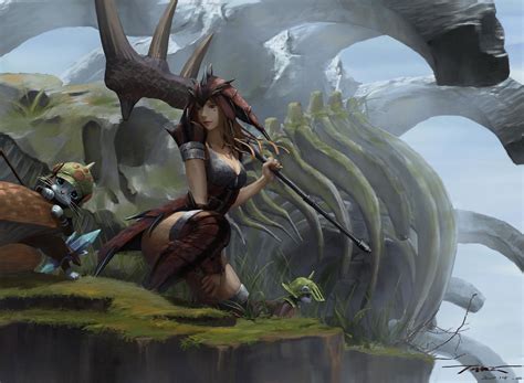 Monster Hunter Game Art Game Art Monster Hunter 振飞 何