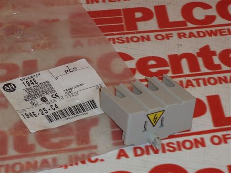 194e 25 Ce Load Center Accessory By Allen Bradley