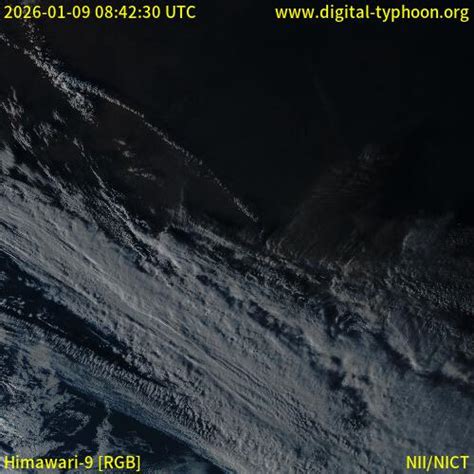 デジタル台風：機動観測域 「ひまわり8号・9号」画像／動画