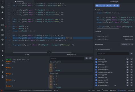 Cant Set Breakpoints In Juno New To Julia Julia Programming Language