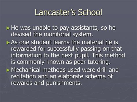 Ppt Joseph Lancaster Powerpoint Presentation Free Download Id 5840085