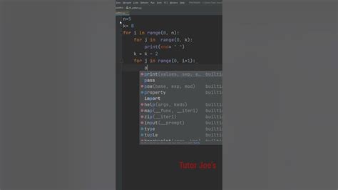 Star Right Triangle Pattern In Python Tutor Joes Python Sample