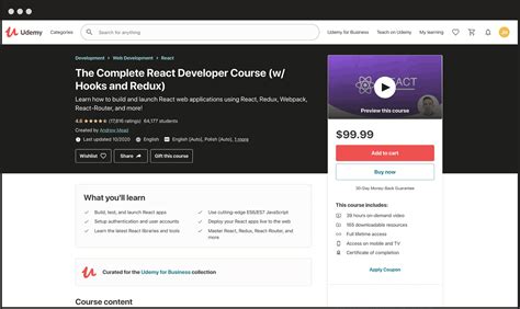 Best React Courses On Udemy September