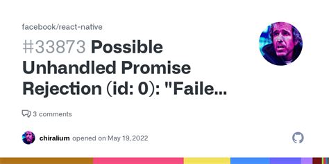 Possible Unhandled Promise Rejection Id 0 2a001450