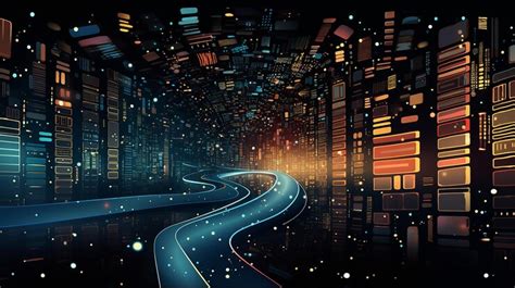 Premium Ai Image Machine Learning Pattern Machine Learning Background