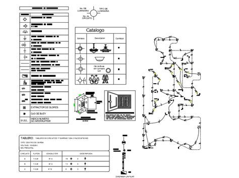 Electrical Layout Details Dwg File