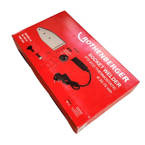 Rothenberger Roweld P75 Eco Termostatik Kaynak Makinesi 75 mm’ye kadar