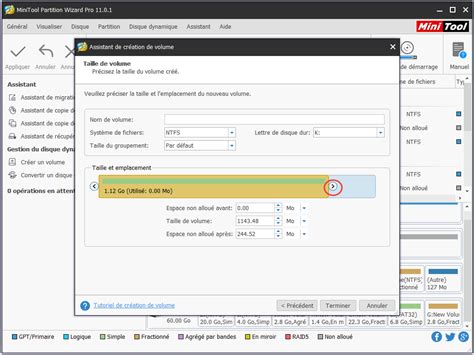 Comment créer un volumeComment créer un volume MiniTool Partition Wizard
