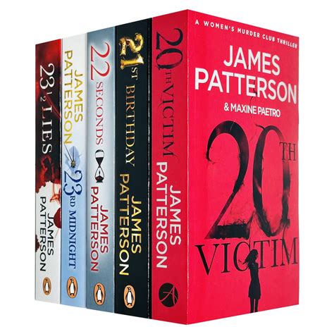 Womens Murder Club Series By James Patterson 5 Books Collection Set
