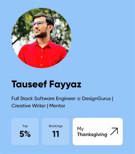 Meet Tauseef Fayyaz Top 5 Mentors On Tauseef Fayyaz