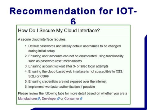 IoT Security Internet Of Things PPT Internet Computing
