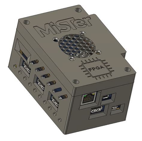 Mister Fpga Custom Box Case By Toto Download Free Stl Model