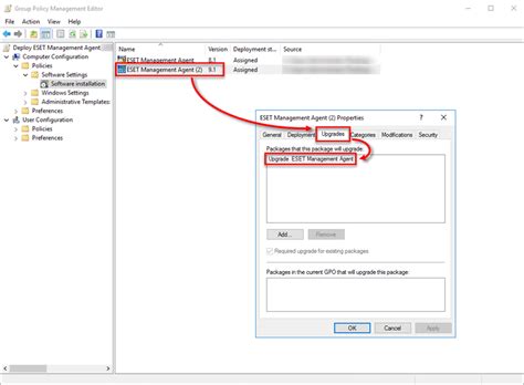 Kb6864 Deploy The Eset Management Agent Using A Group Policy Object Windows