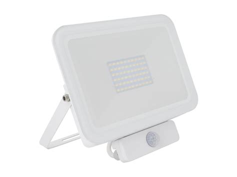 Ledkia Projecteur Led Slim Crystal Lm W W Ip Avec D Tecteur De Pr Sence Pir