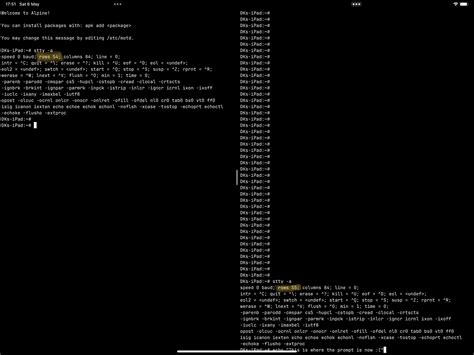 terminal gains an extra row when the output scrolls off screen · issue 2110 · ish app ish · github