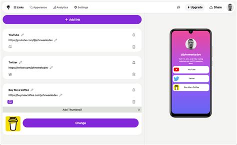 16 Free Self Hosted Link In Bio Apps Linktree Alternatives