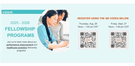 Shamron Wilder On Linkedin Vizient Inc On Linkedin Vizient Fellowship Information Sessions