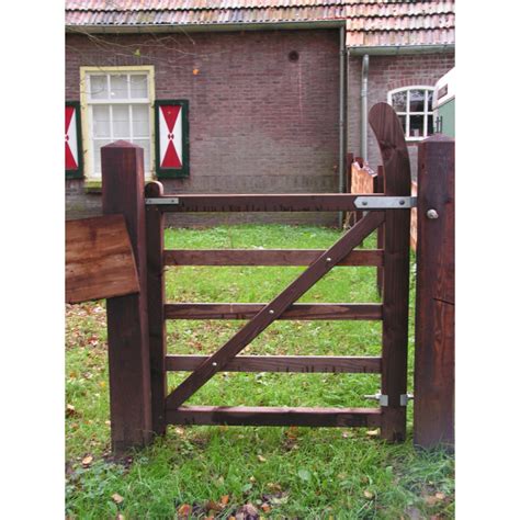 Poort Postel Blank Douglas 1 2m Hoogte Van Dal Hout