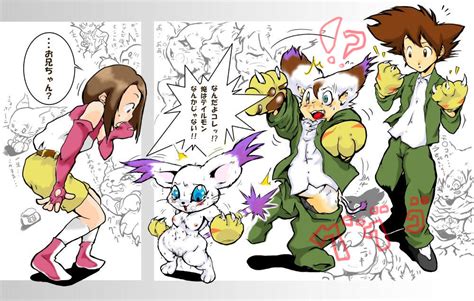 Post Digimon Digimon Adventure Gatomon Kari Kamiya Tai Kamiya