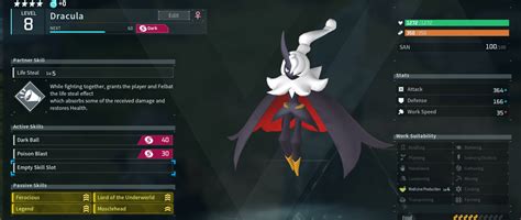 Behold Dracula R Palworld