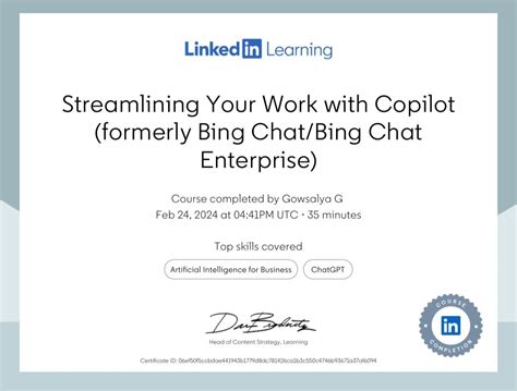 Gowsalya G On Linkedin Streamlining Your Work With Copilot Formerly Bing Chat Bing Chat
