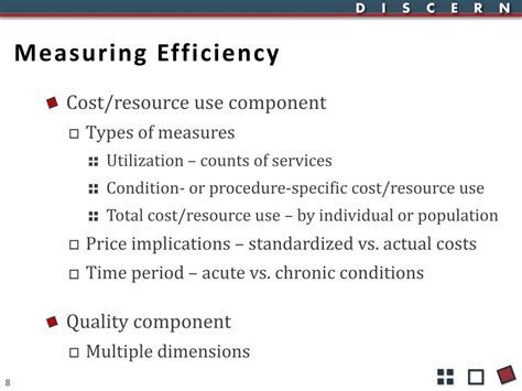 PPT Measuring Efficiency PowerPoint Presentation Free Download ID 1953077