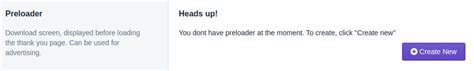 Preloader Create Simtech Development Documentation