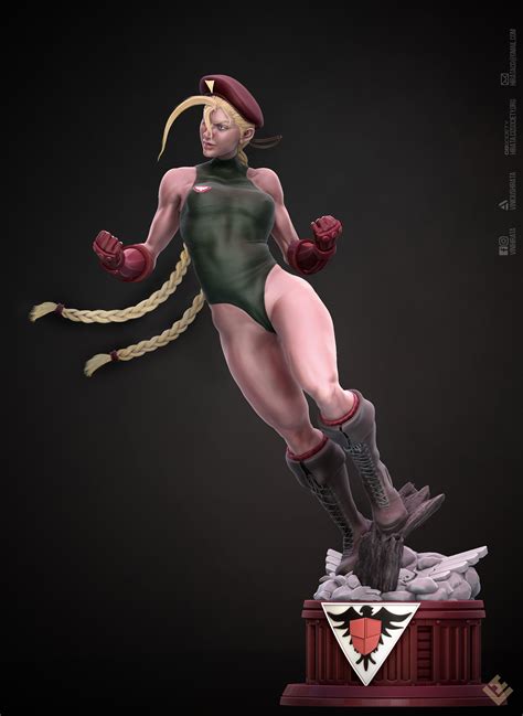 Cammy Fanart Street Fighter Capcom Zbrushcentral