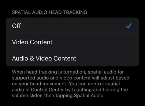 [ios 15 Beta 5] You Can Know Set Spatial Audio Tracking To Video Or Video And Audio Scrolller