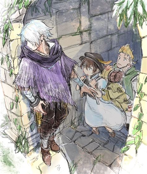 Tressa Colzione Therion And Alfyn Greengrass Octopath Traveler And 1 More Drawn By Qqqqqli