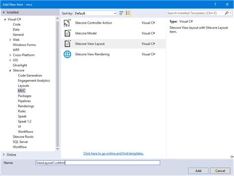 Mvc And Renderings Sitecore Documentation
