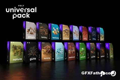 Unity Assets Poly Universal Pack V3 5 0 Repack Urp Gfxfather