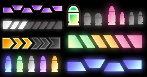 bullet ammo energy gauge guiset 2d gui unity asset store