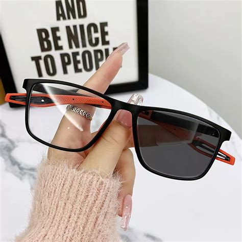 Photochromic Anti Radiation Eye Glasses For Men Women Anti Rad Sun
