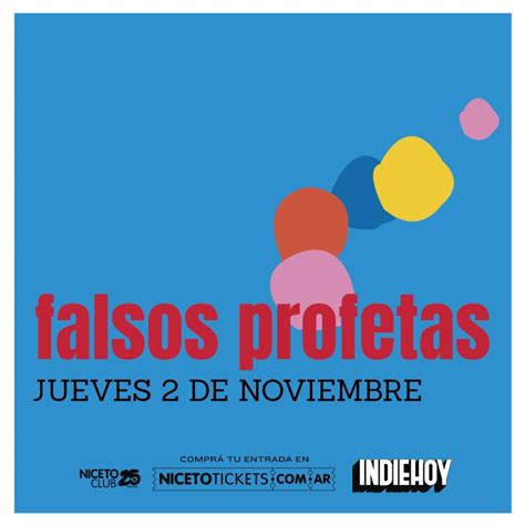 Falsos Profetas En Niceto Club