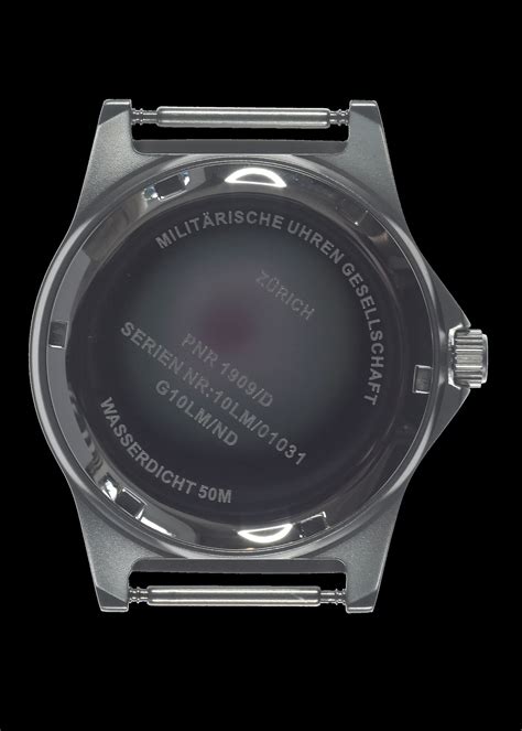 Mwc G10 Lm Stainless Steel Military Watch No Date Combat Cellar
