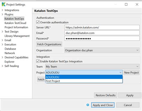 katalon runtime engine status error 403 access denied katalon testops katalon community