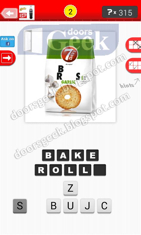 Guess The Food Level 20 2 Answer Doors Geek Guess The Food Level 20 2 Answer Doors Geek