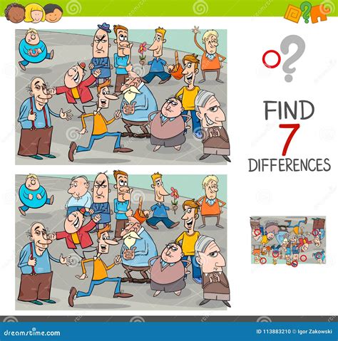 find the differences game