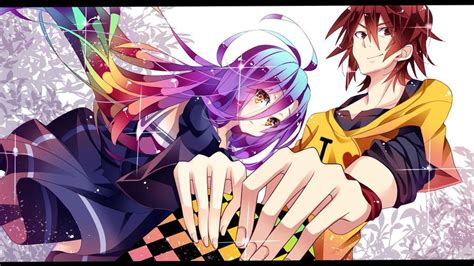 Anime No Game No Life Shiro And Sora Shiro X Sora No Game No Life