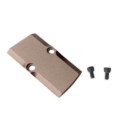 Rmr Cover Plate For Glock 17 19 26 Tan