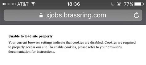 Dashboard Error Messages