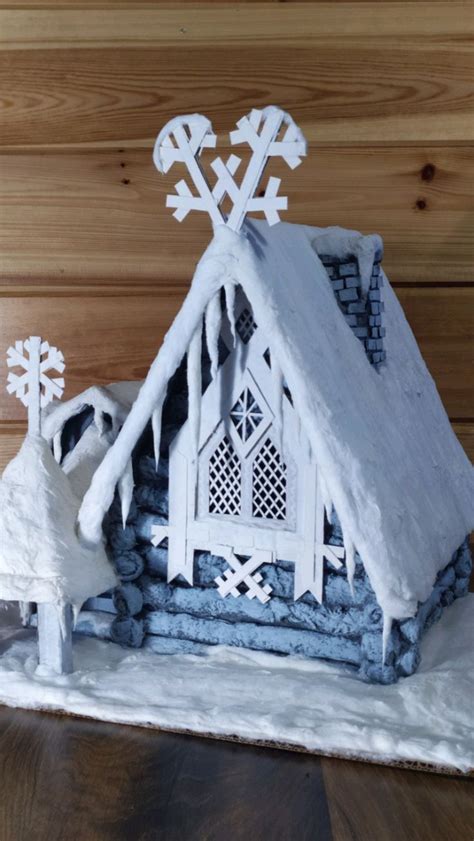 Домик Морозко Новогодняя сказка Рождественские идеи Новогодние поделки своими руками